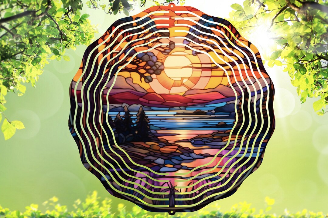 Wind Spinner 1o Inch Png Mockup Windspinner Sublimation Design Beach ...