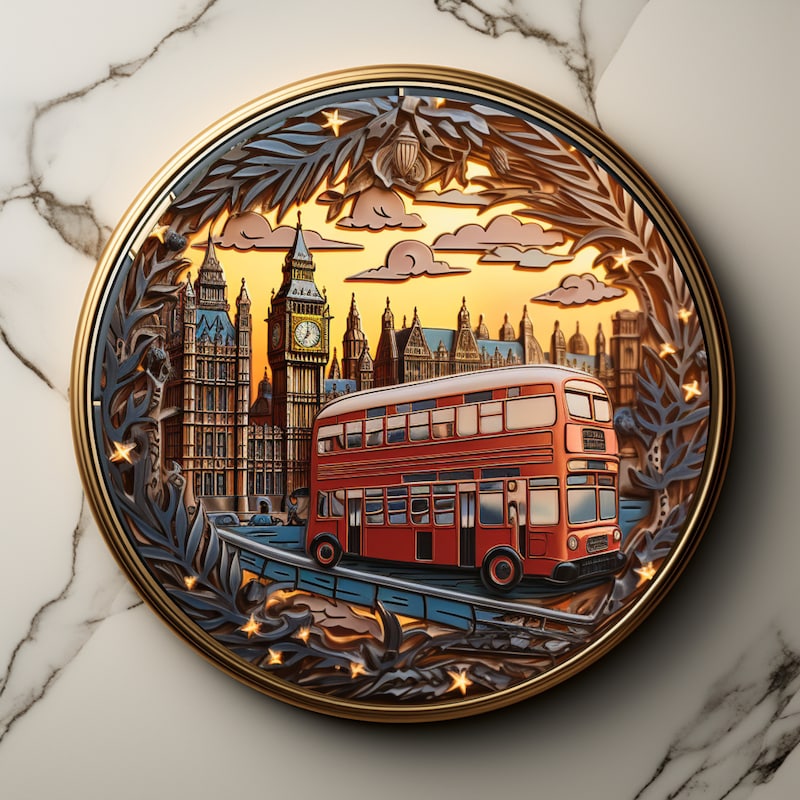 London Coasters - Etsy