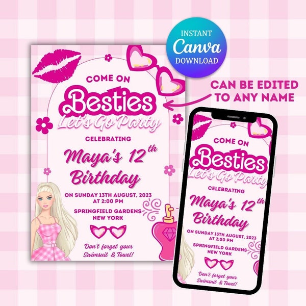 Bratz Party Invitations - Etsy
