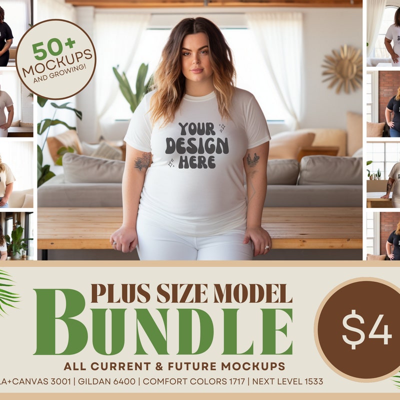 Xl Size Models Mock - Etsy