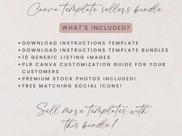 Ultimate Canva Template Sellers Bundle, Editable Canva Templates ...