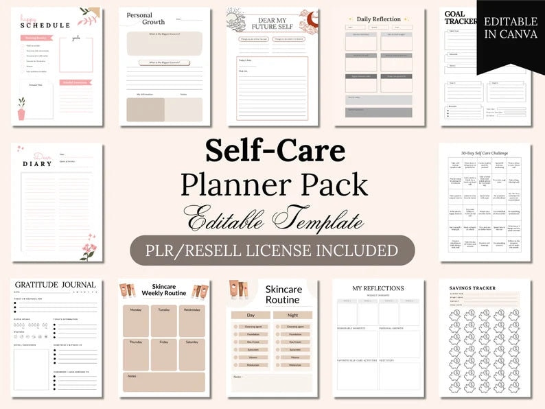 Mega-pack PLR Planners & Templates With 200 Pages | Kdp Interior ...