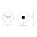 Delta Clock Black Minimalist Wooden Wall Clock Black MDF - Etsy