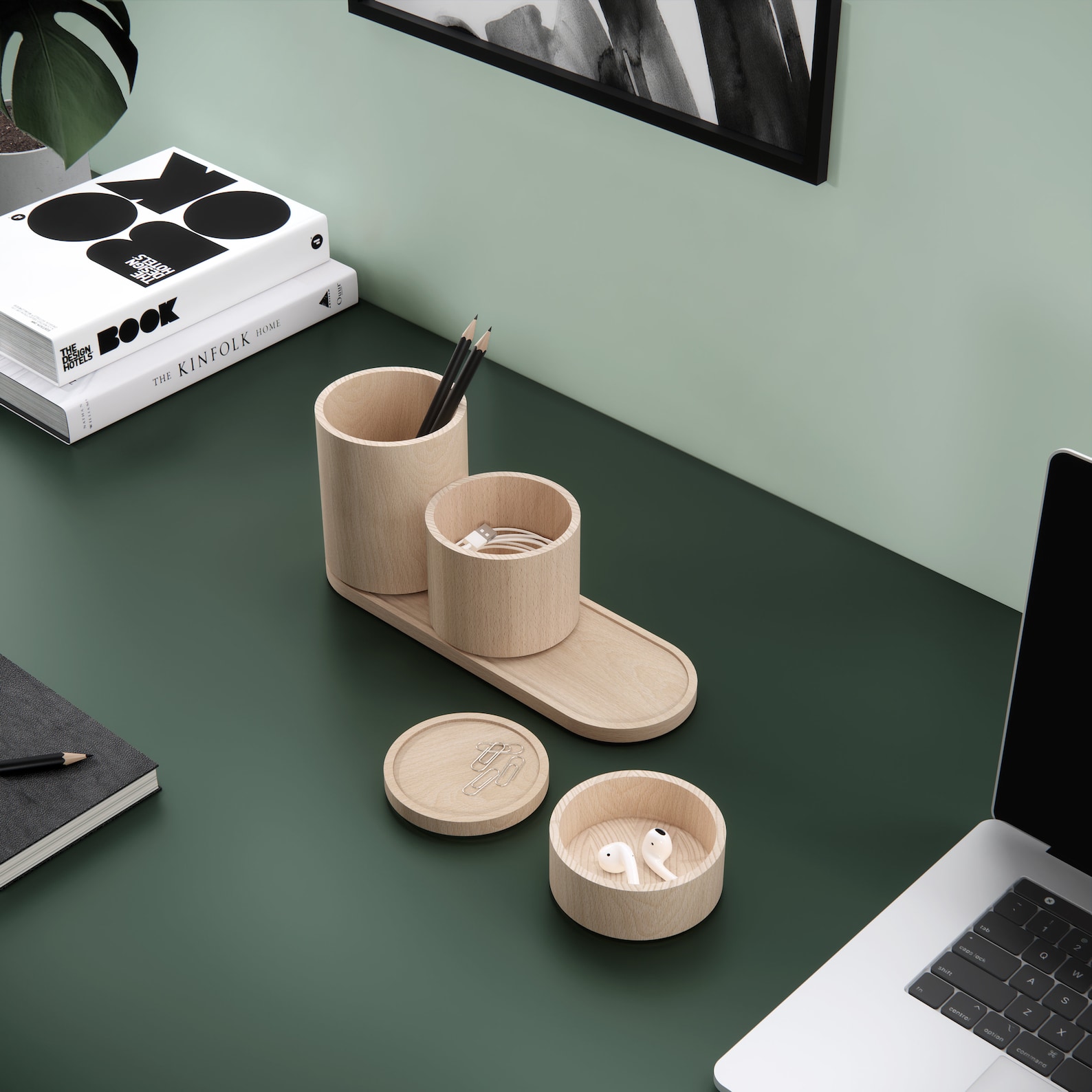 Stack Organizer Set Minimalist Desk Organizer Stackable Make up ...