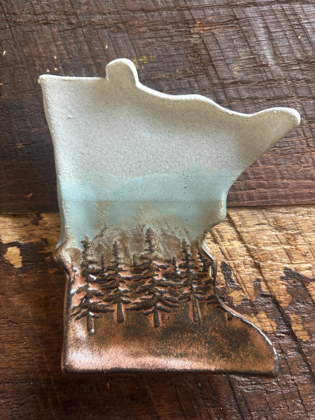 Minnesota Ceramic Spoon Rest - Etsy