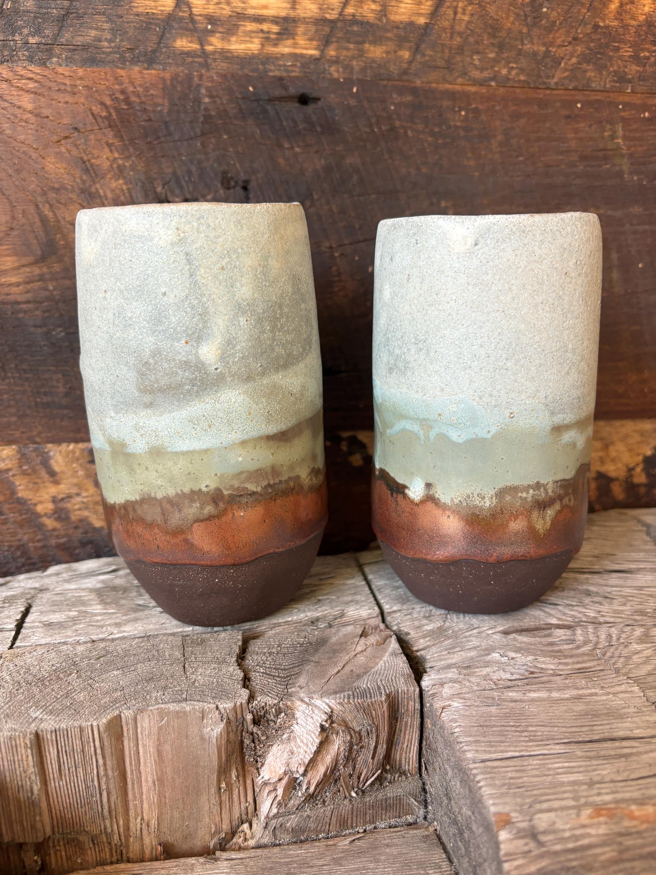 Ceramic Mimosa Flutes Set of 2 - Etsy
