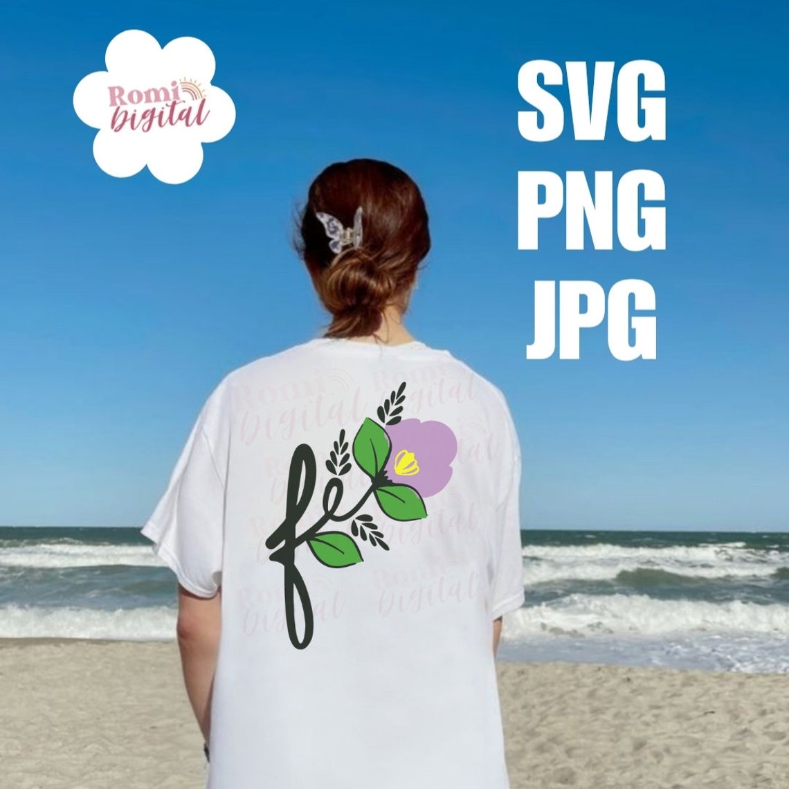 Frases cristianas png, jesus Dios fe svg, diseños religiosos, fe flor ...