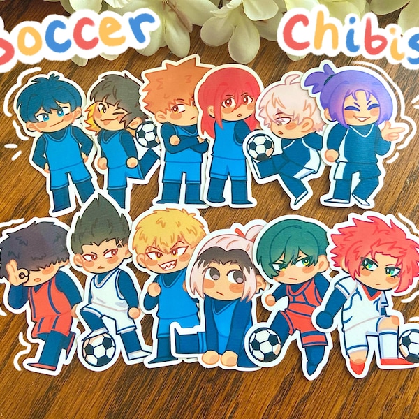 Blue Lock Stickers - Etsy