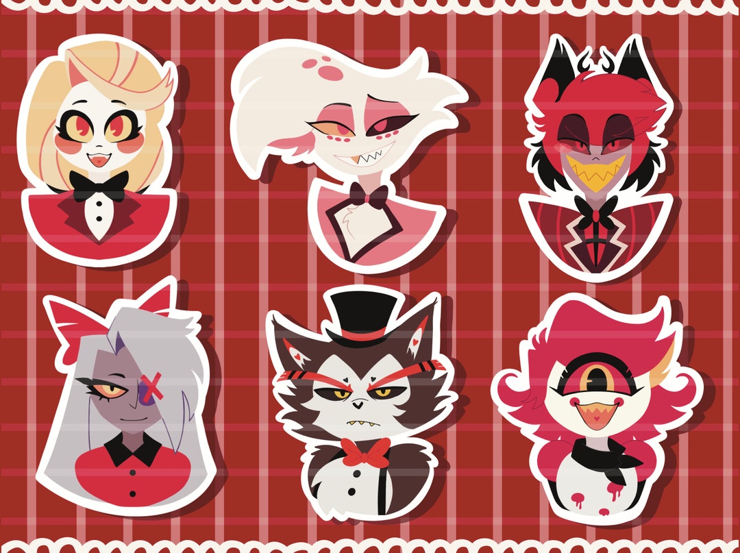 Matte HH Stickers // Set 1 - Etsy