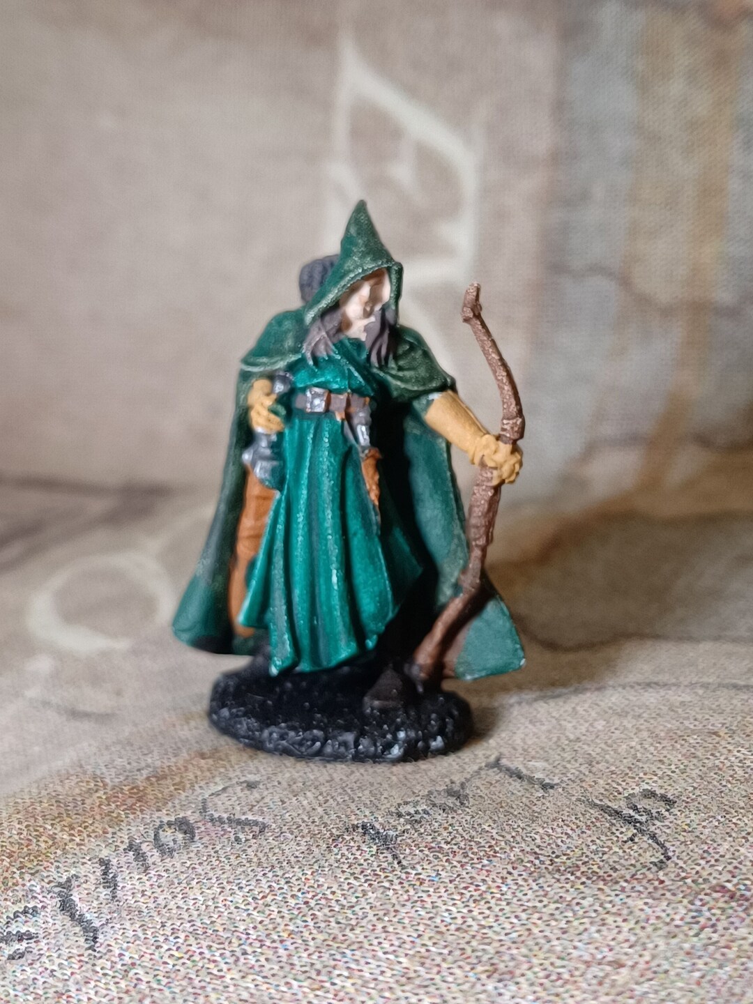 Elf Ranger with Bow Hand Painted D&d/pathfinder/ttrpg Miniature reaper ...