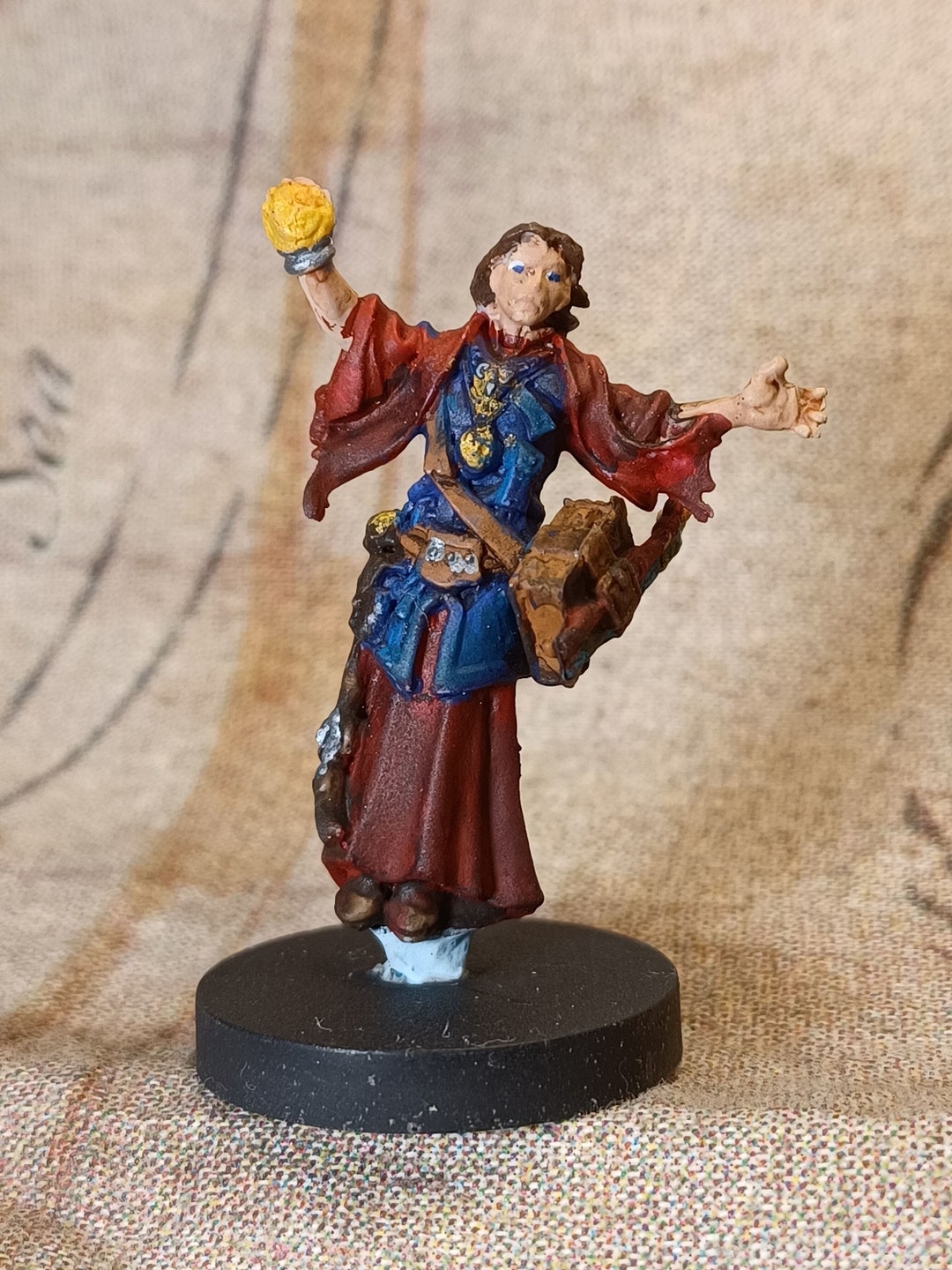 Cleric / Wizard (female, Floating/magic) Hand Painted D&d/pathfinder ...