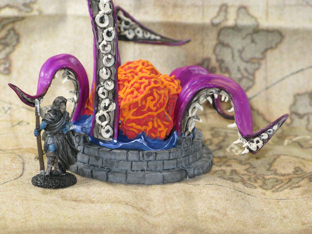 Thing in the Well -- Hand Painted D&d/pathfinder/ttrpg Miniature ...