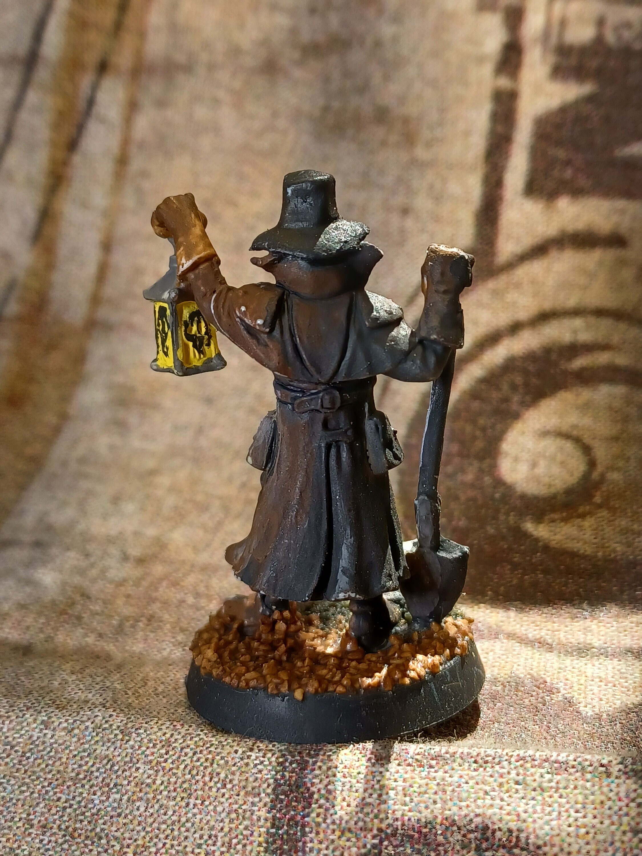 Adventurer/grave Digger (with Shovel) - Hand Painted D&d/pathfinder ...