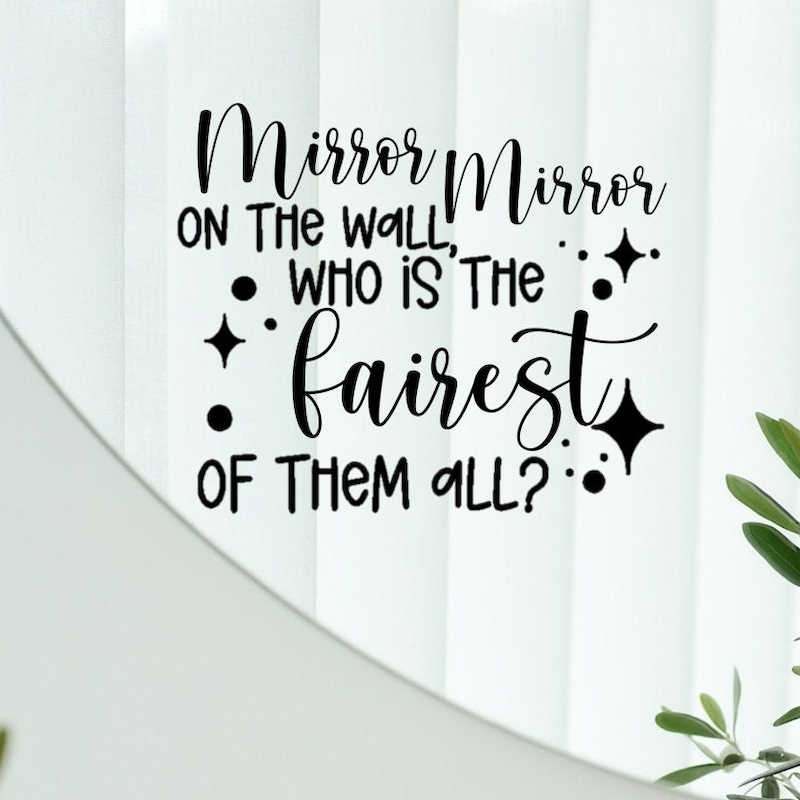 Quote for Mirror - Etsy