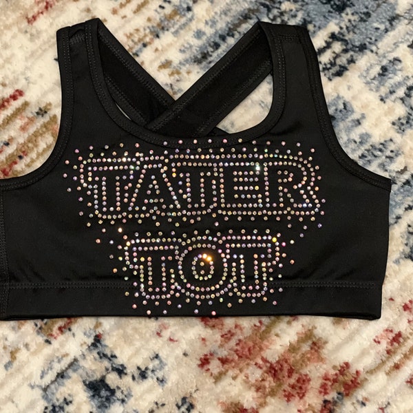 Rhinestone Bra - Etsy