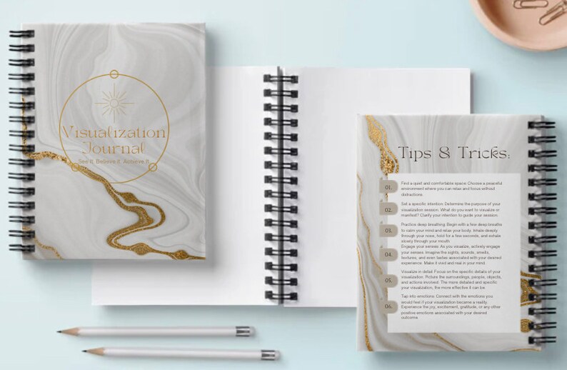 Visualization Journal: See It. Believe It. Achieve It. - Etsy