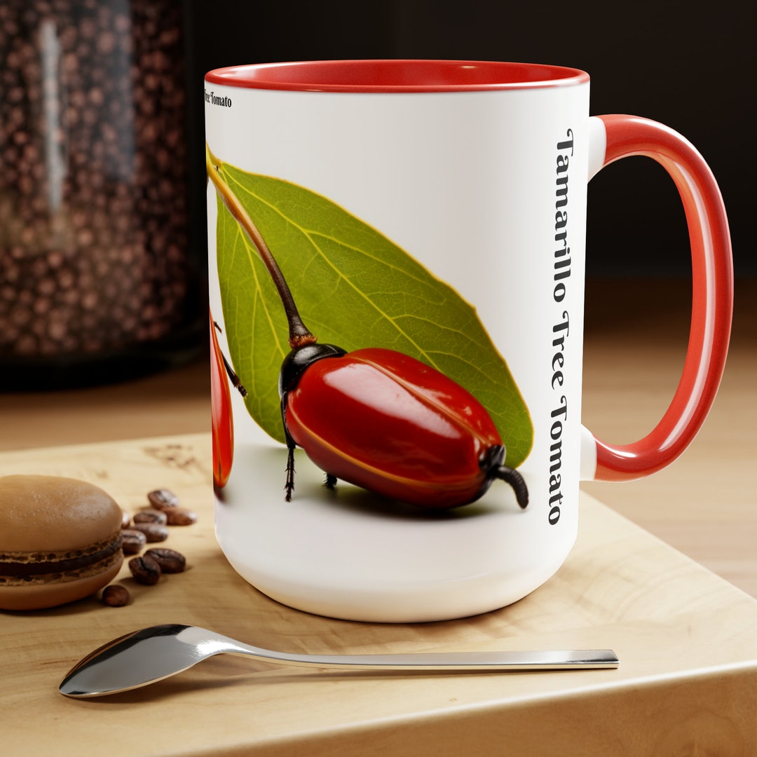 Tamarillo Tree Tomato Mug Perfect Gift for Nature Lover, Botanical Art ...
