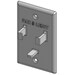 Fan & Light Remote Control Switch Plate Cover 1-gang - Etsy