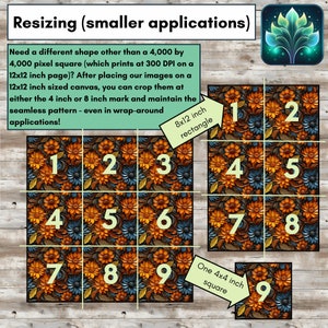 Coral Orange Digital Paper Pack, Seamless Repeating Pattern Tiled ...