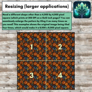 Coral Orange Digital Paper Pack, Seamless Repeating Pattern Tiled ...