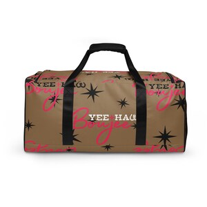 Yeehaw Boujee Duffle Bag, Country Bag, Southern Style Brand - Etsy