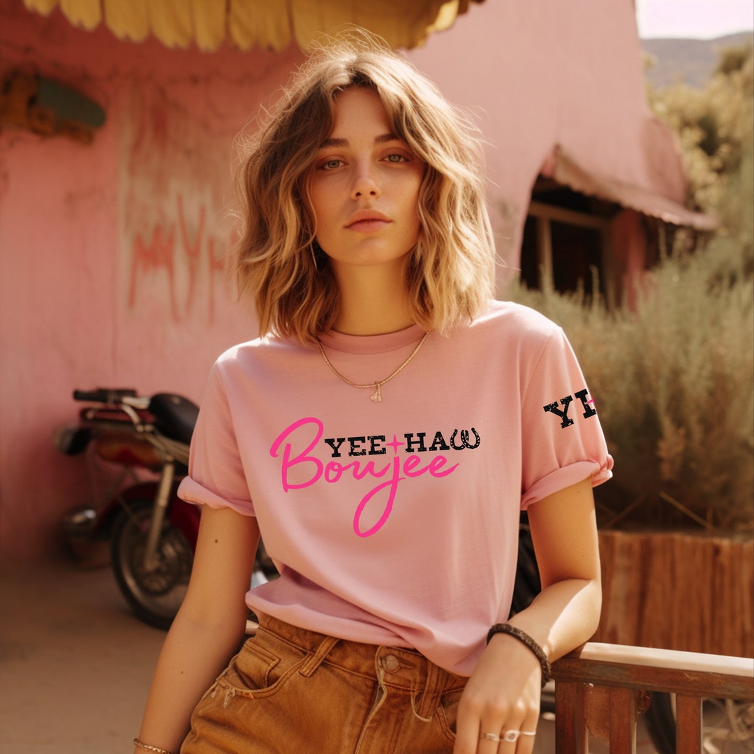 Yeehaw Boujee T-shirt Country Western Shirt Southern Style - Etsy