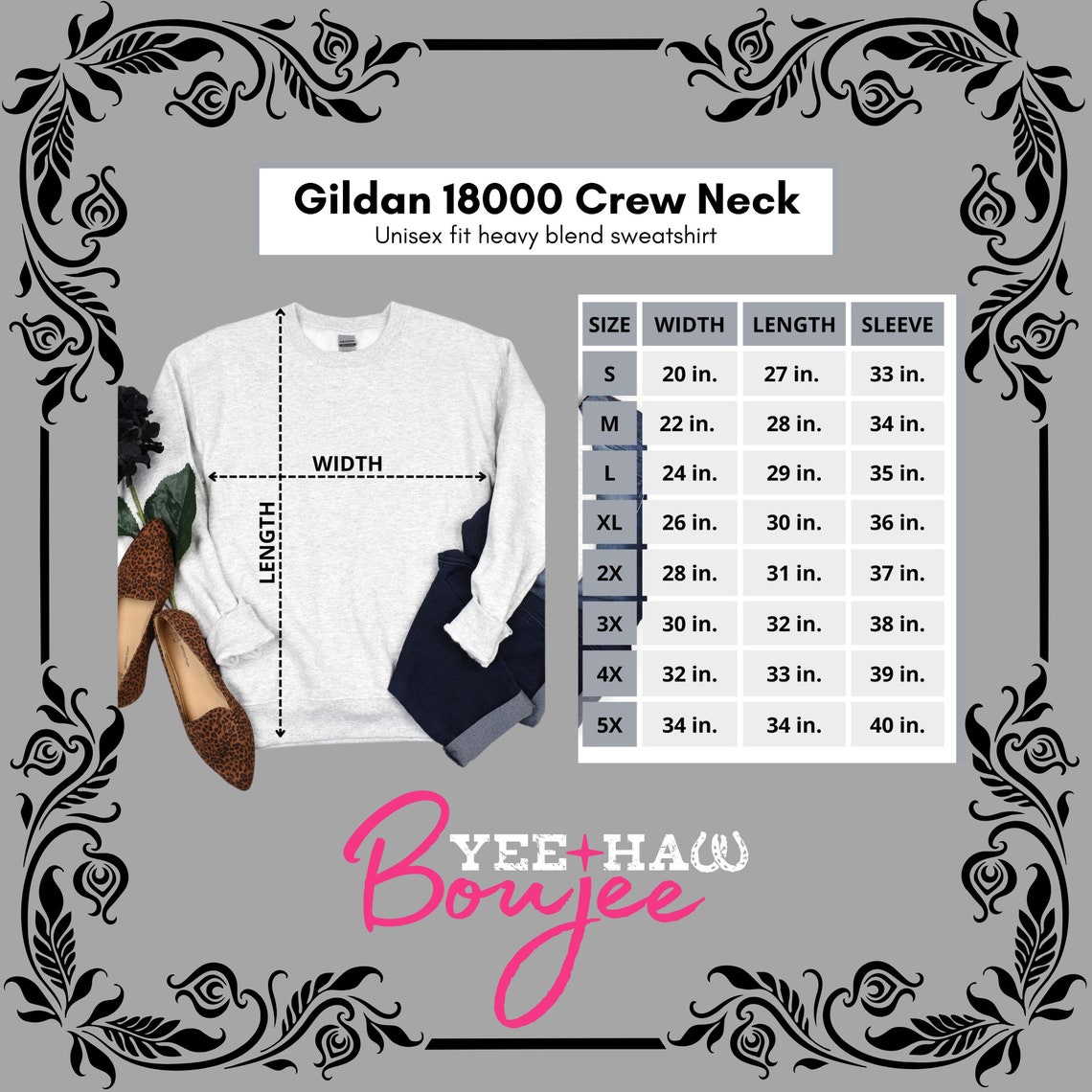 Yeehaw Boujee Sweatshirt Western Sweatshirt Country Outfit - Etsy