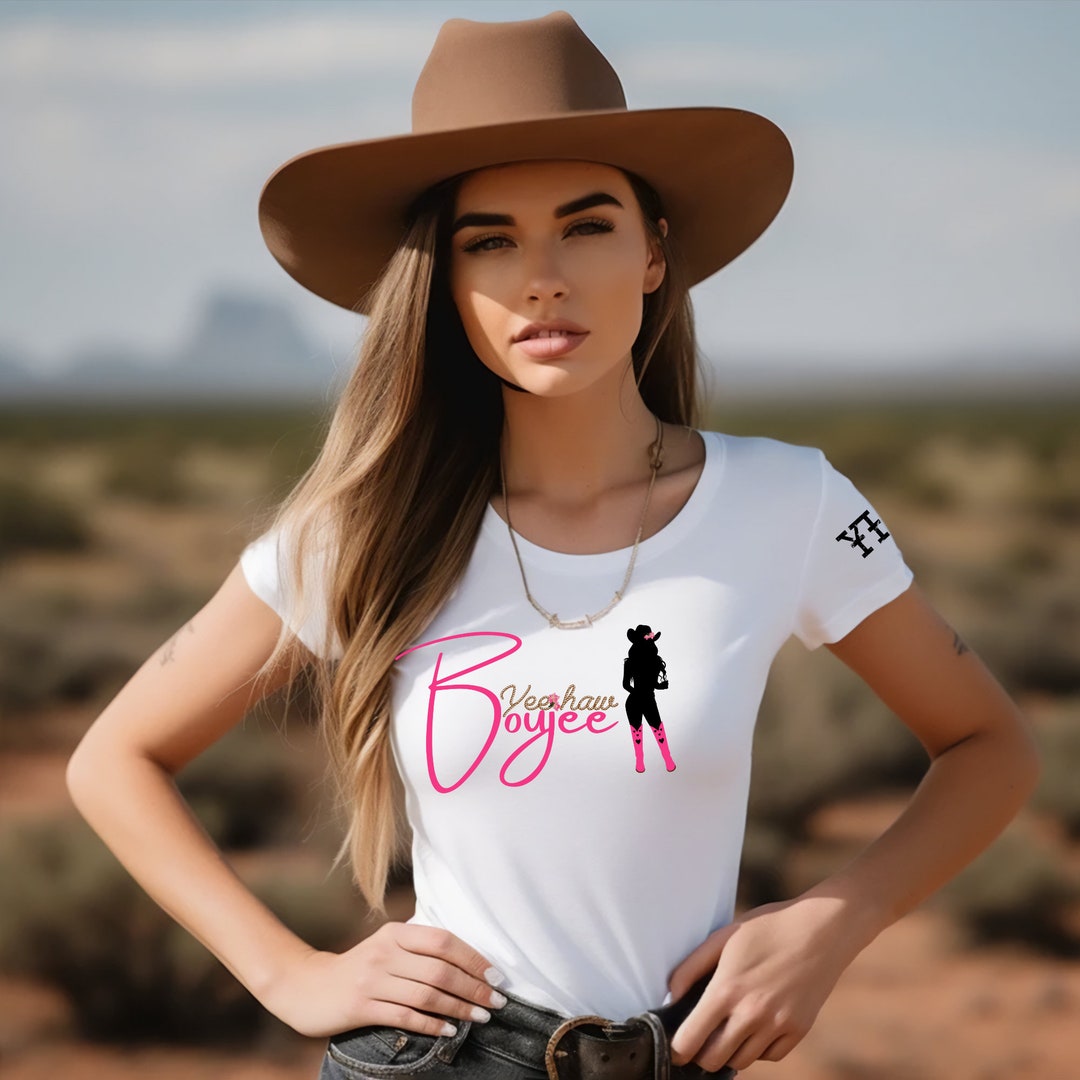 Yeehaw Boujee T-shirt, Country Western Shirt, Cowgirl Tee, Southern ...