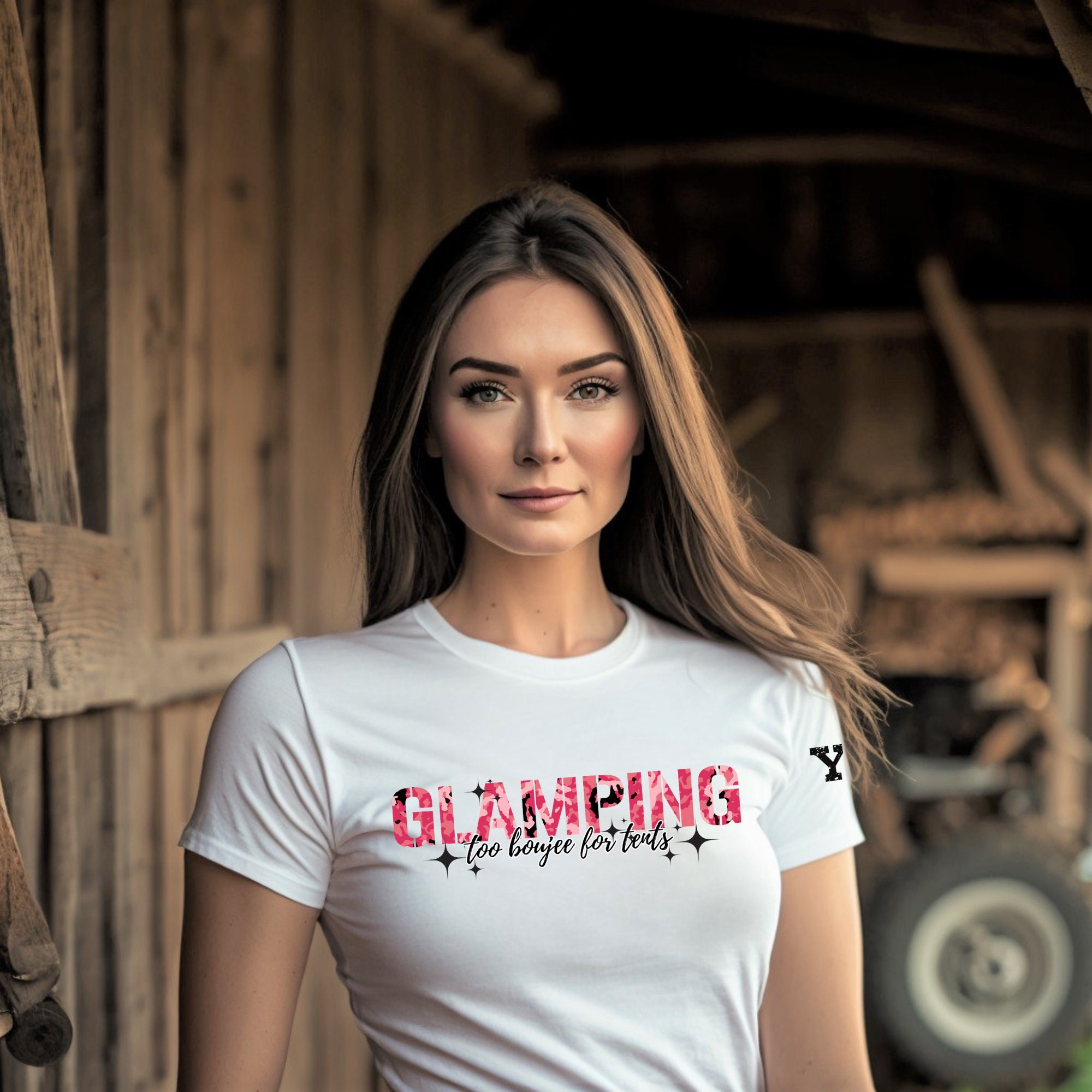Glamping Too Boujee for Tents T-shirt, Boujee Outfit, Country Shirt ...
