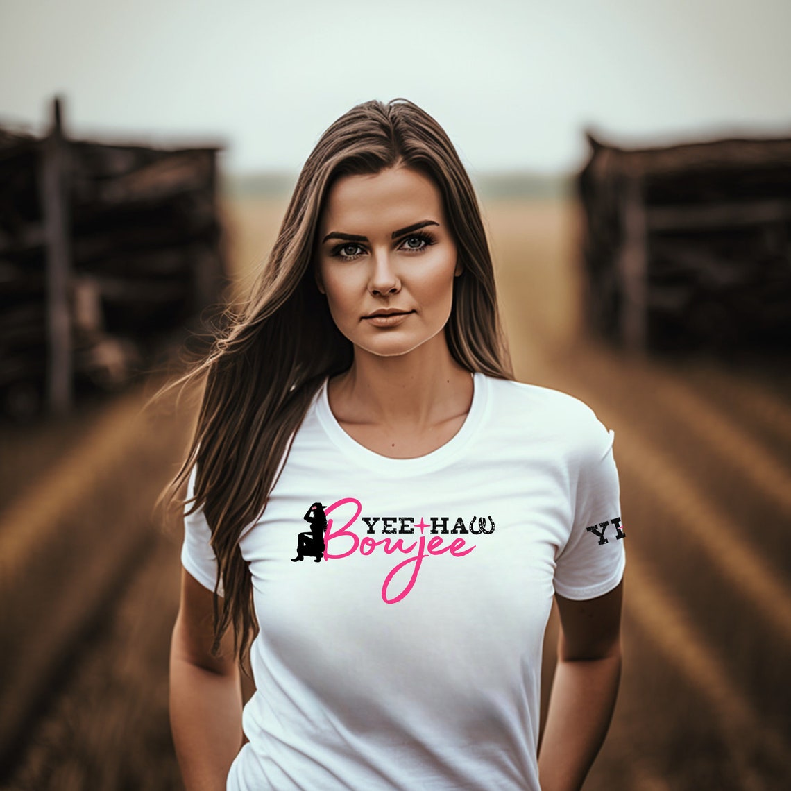 Yeehaw Boujee T-shirt Cowgirl Shirt Country Western Wear - Etsy