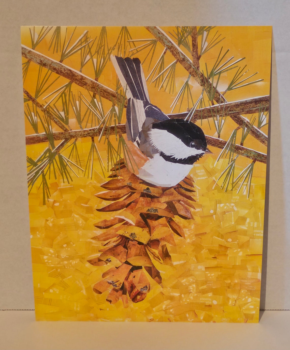 Paper Collage Art Print - Etsy