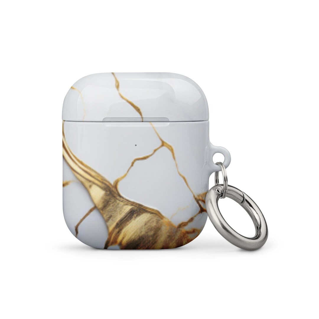 White Marble AirPod Case - Etsy