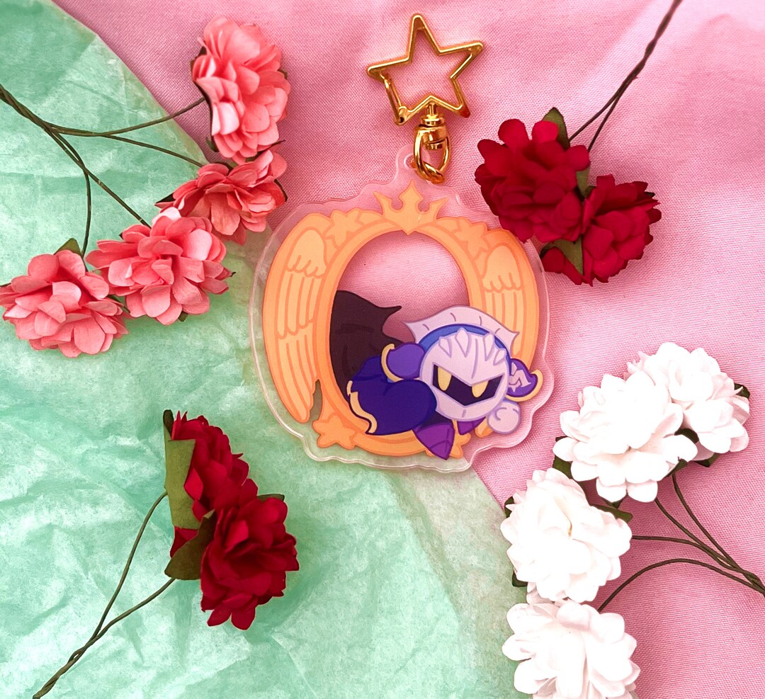 Amazing Mirror Meta Knight Charm | Double Sided 2.5" Acrylic Charm - Etsy