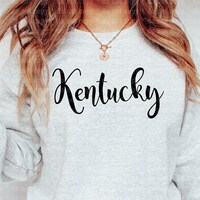 Kentucky Hand Lettered SVG PNG File | Mascot Cut File | Hand Drawn ...