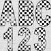 Checkered Alphabet Digital Download, PNG Design Digital Download ...