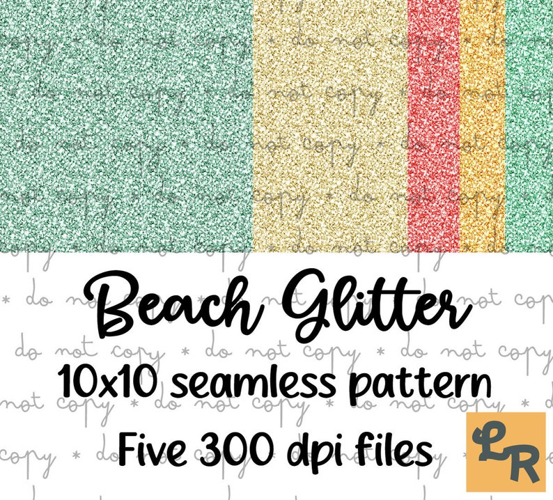 Seamless Glitter Digital Paper Beach Jpeg, Glitter Background Sparkly ...
