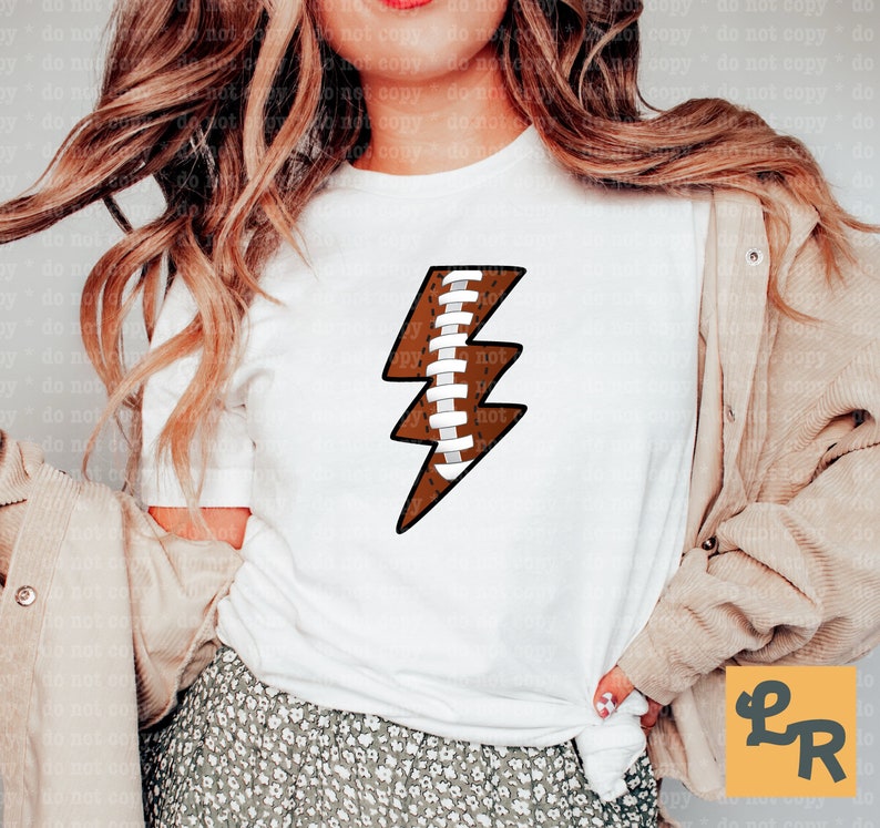 Football Lightning Bolt Png, Football Design, Distressed Football ...