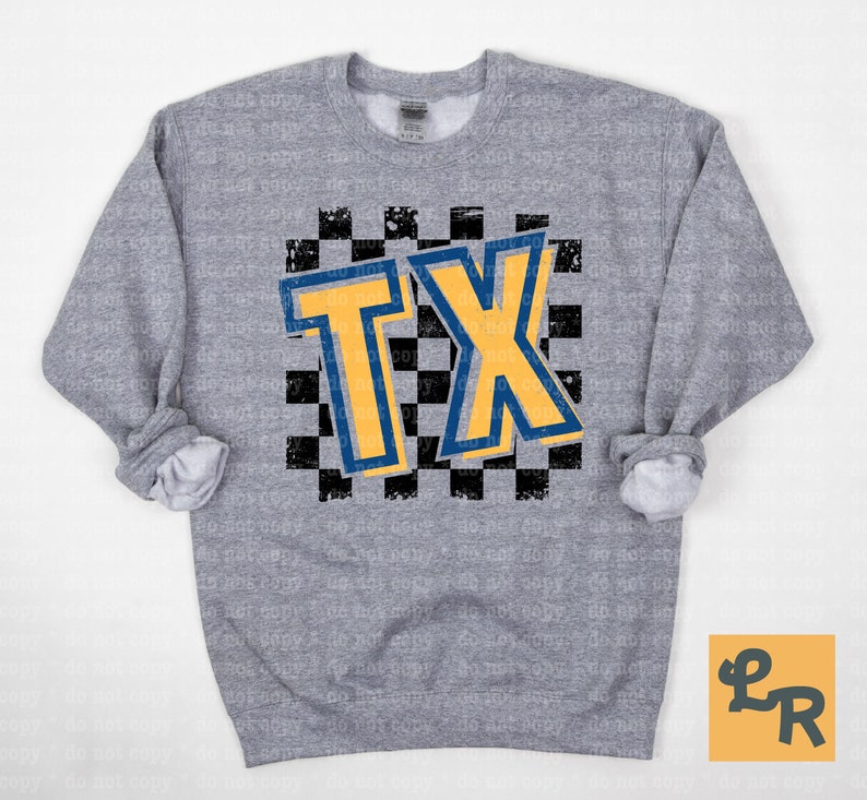 Texas Checkered Distressed PNG, Football Game Day Volleyball Season ...