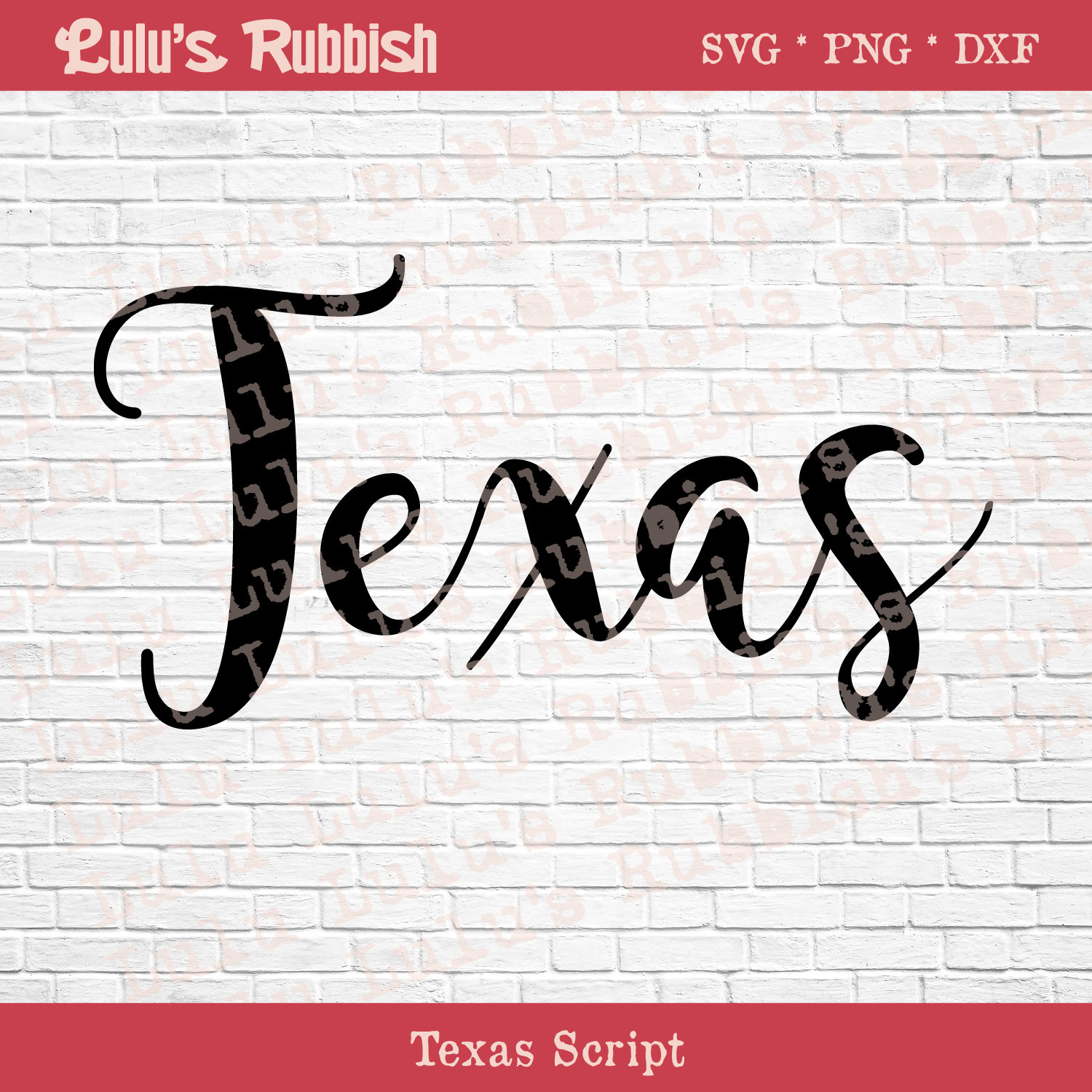 Texas Script Png Dxf Svg, Texas Shirt Sublimation DTG DTF Digital ...