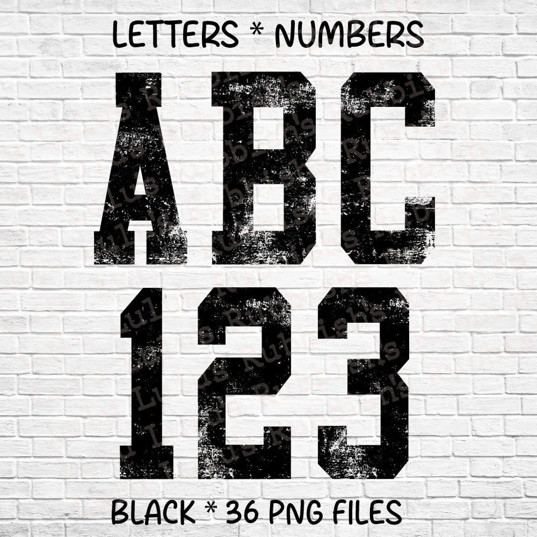 Stretch Alphabet Digital Download, PNG Design Digital Download, Digital ...