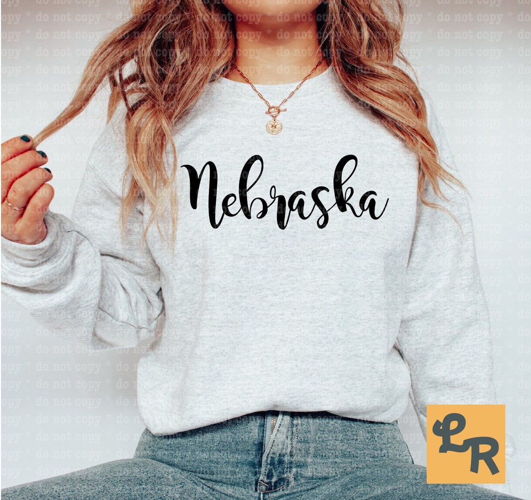 Nebraska Script Png Dxf Svg, Nebraska Shirt Sublimation DTG DTF Digital ...