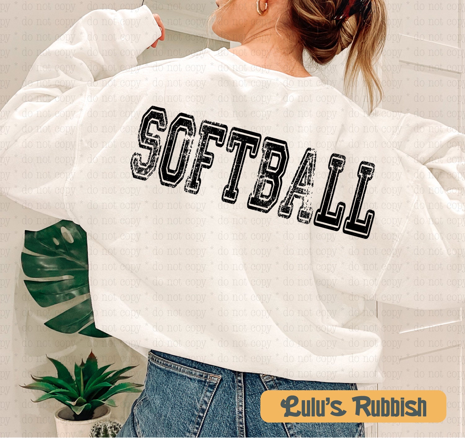 Softball Png, Softball Varsity Distressed Digital Download, Distressed ...