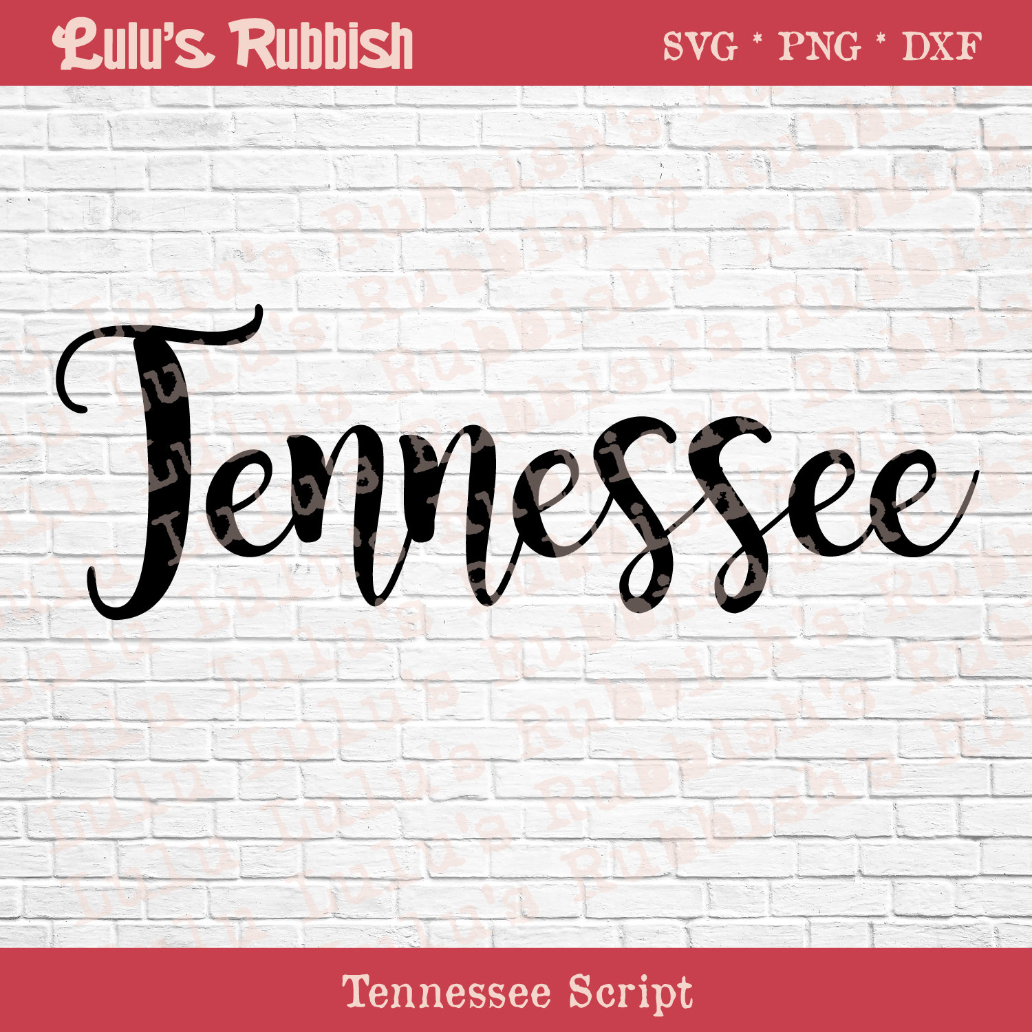 Tennessee Script Png Dxf Svg, Tennessee Shirt Sublimation DTG DTF ...