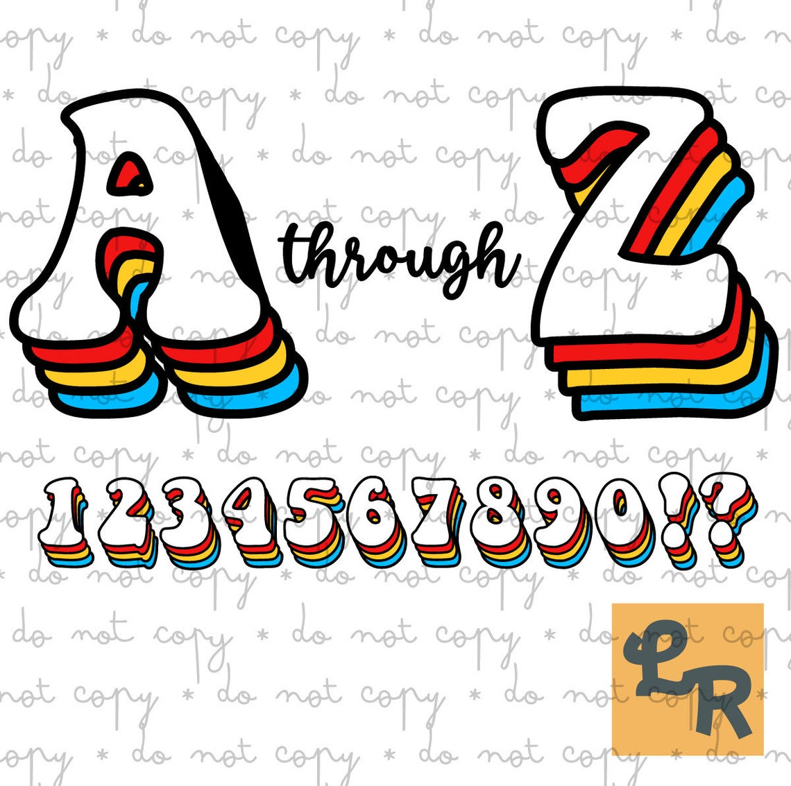 Groovy Retro Alphabet PNG, PNG Alphabet, Cute, Retro Bubble Letters ...