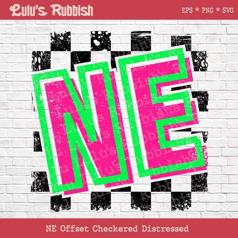 Nebraska Checkered Distressed PNG, Football Game Day Volleyball Season ...