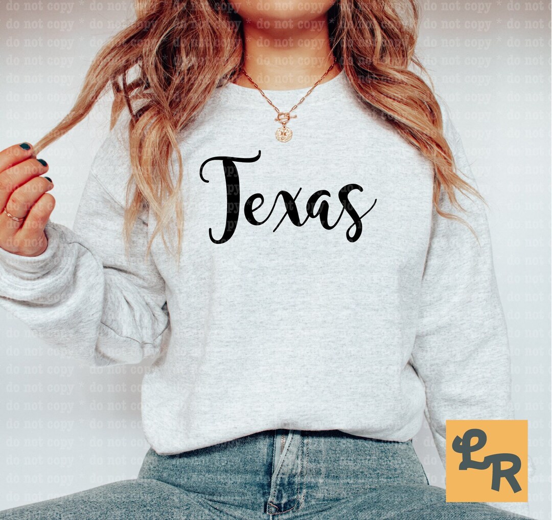 Texas Script Png Dxf Svg, Texas Shirt Sublimation DTG DTF Digital ...