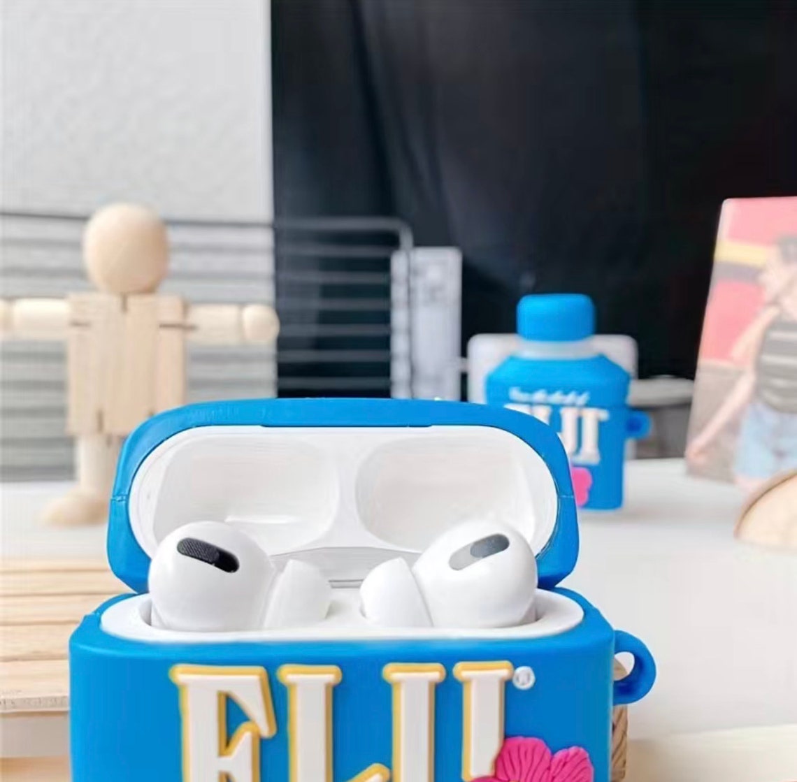 3D Mineral Water Bottle Design Earphone Case for Airpods Pro - Etsy