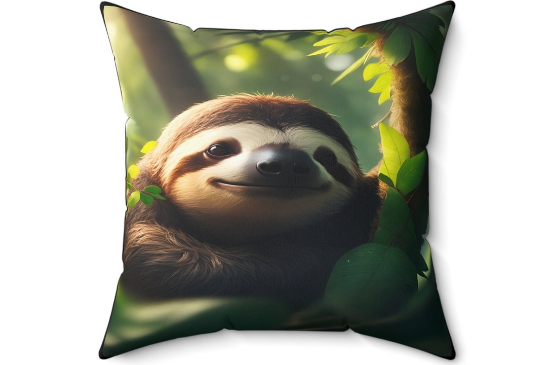 Serenity in Slow Motion: Blissful Sloth - Etsy