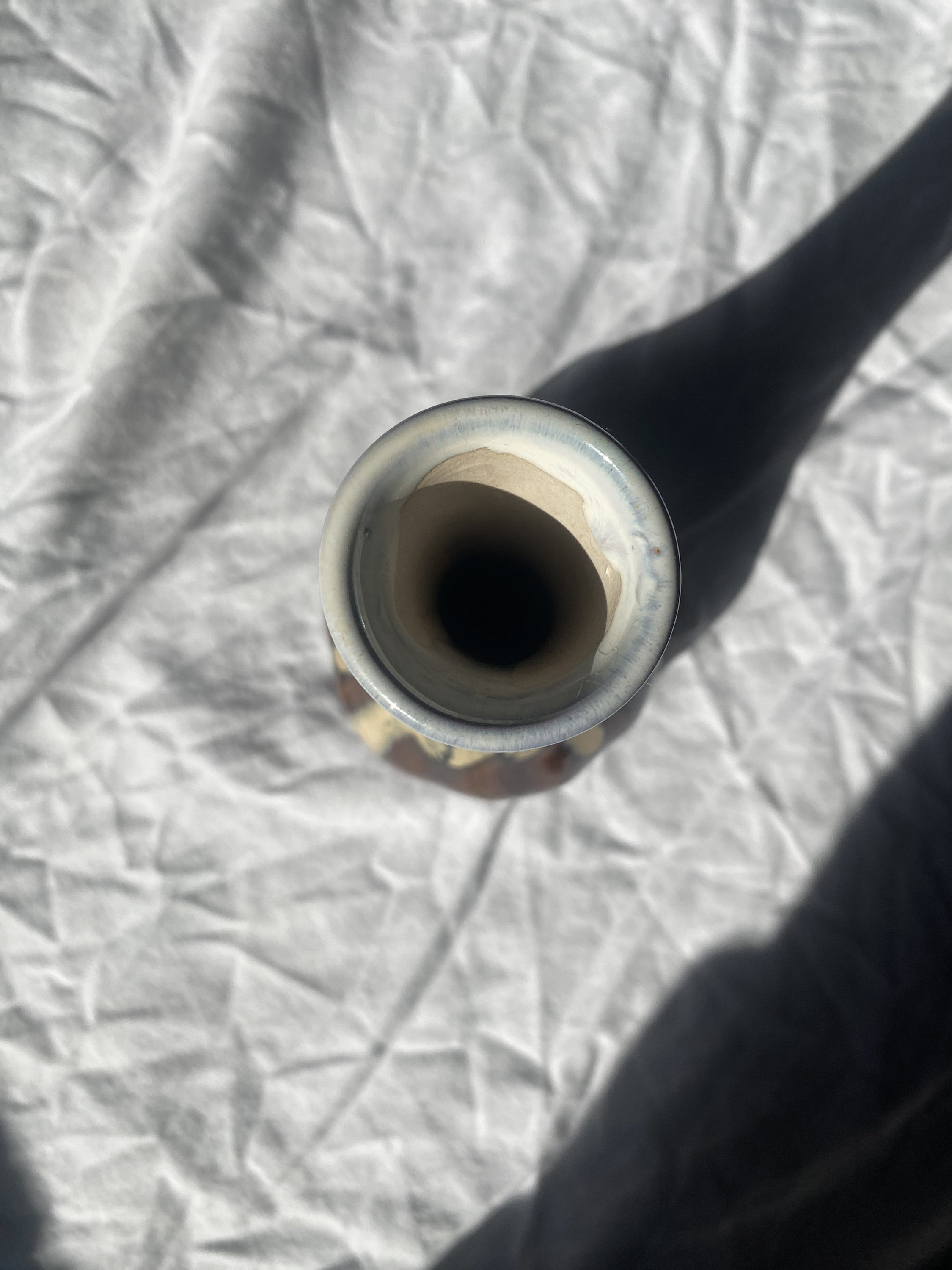 Hosley TM Pottery Bud Vase Drip Pot White - Etsy