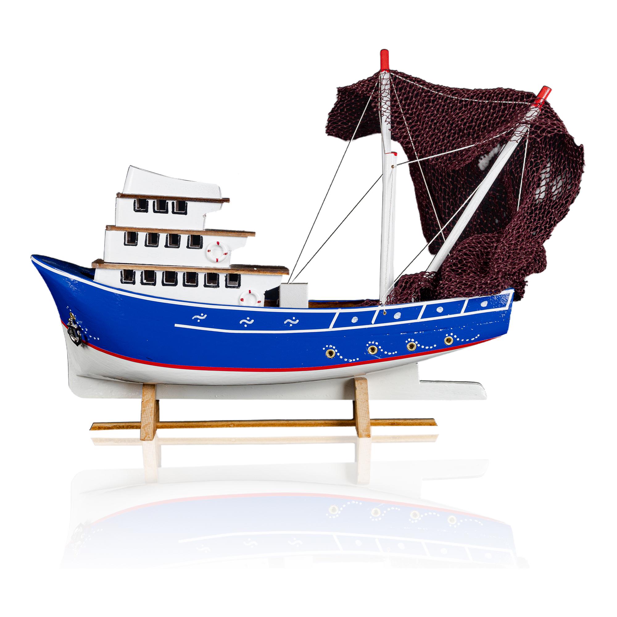 Fishing Boat, Ship Model, Traditional Nautical Miniature, Model Ship ...